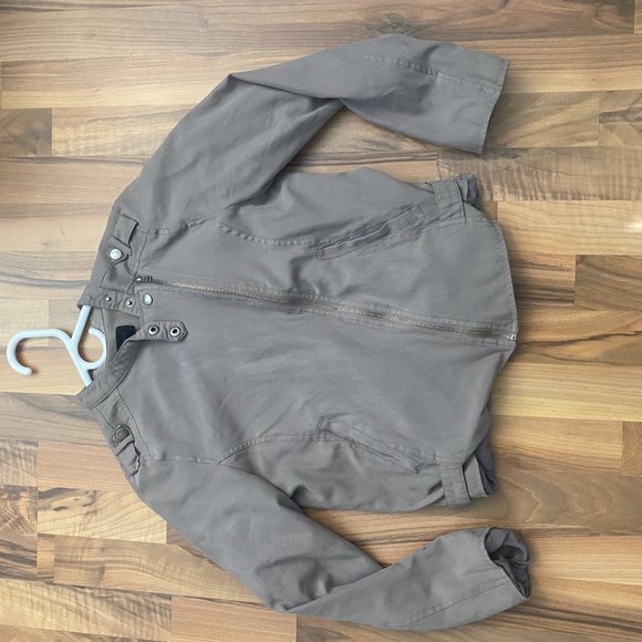 BE COOL | Jackets & Coats | Be Cool Tan Jacket Size L | Poshmark